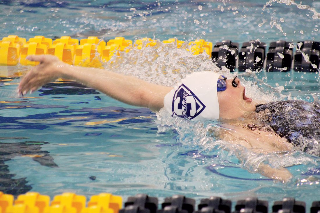 South’s Jordan Claypoole turns in personal best times at state swim ...